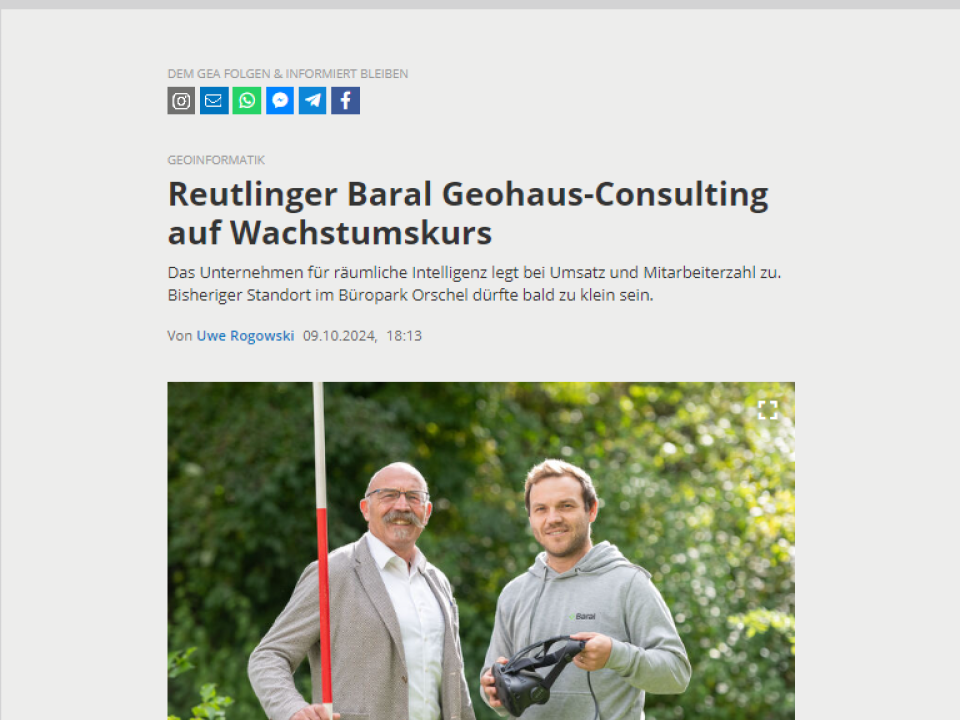 Baral AG | Neues